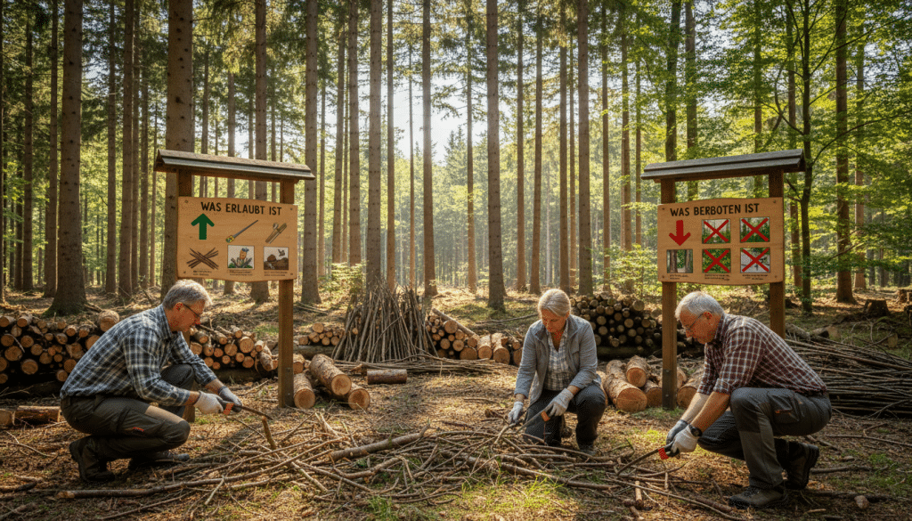 Holz sammeln – Welche Regeln gelten?